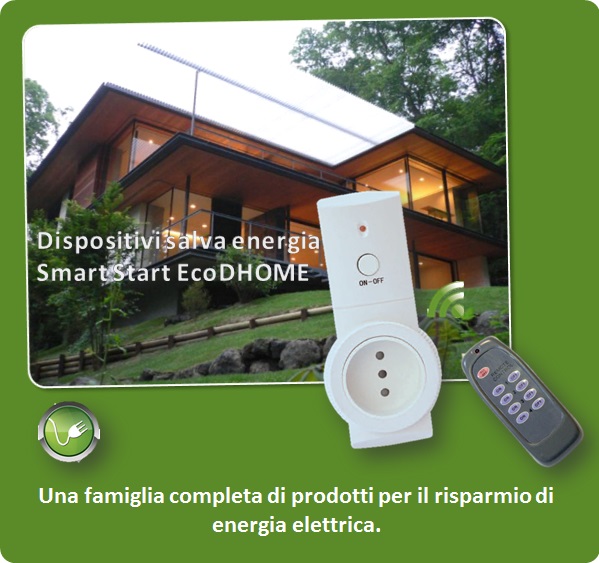 Dispositivi salva energia Smart Start EcoDHOME